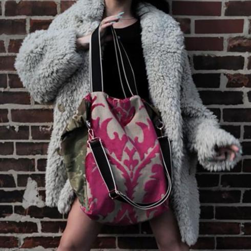 Camo & Pink Carryall – Flower Revolution